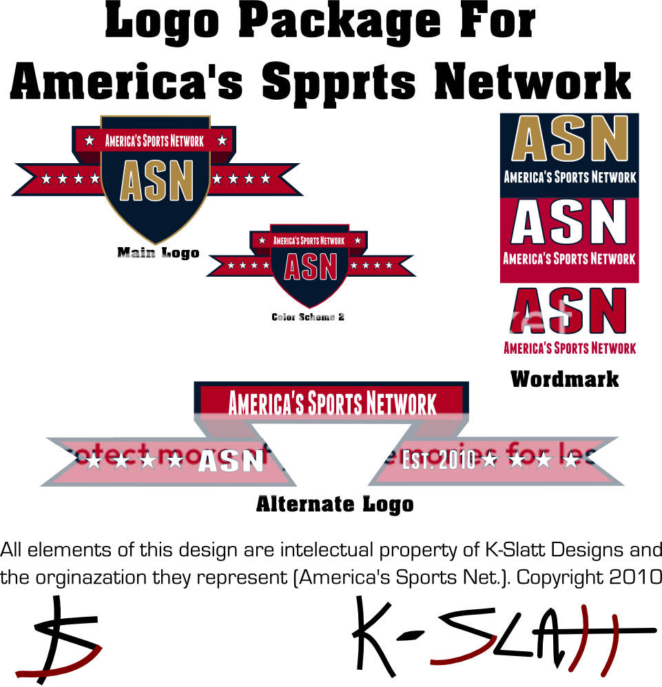 America's Sports Network - Concepts - Chris Creamer's Sports Logos ...