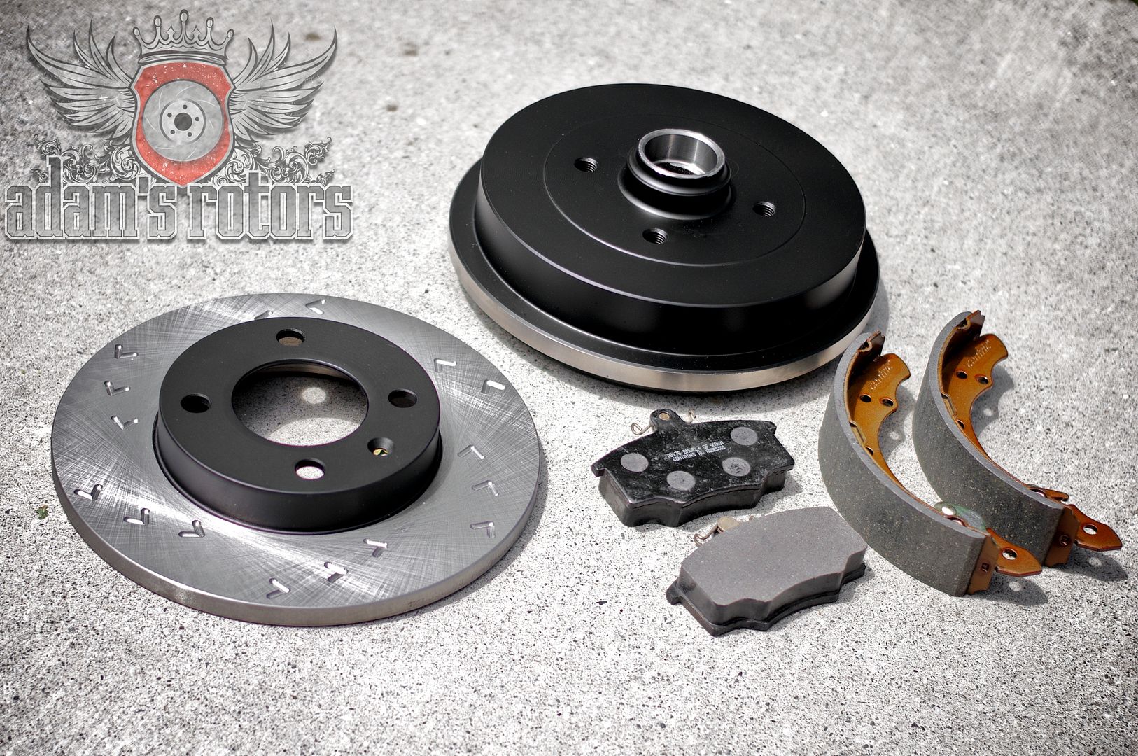 now you can get some adam's rotors on your classic audi!