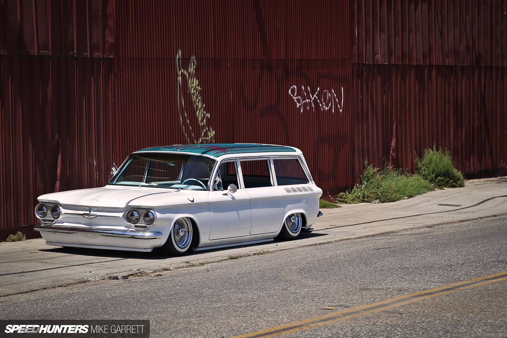Features - KUSTOM 1961 CHEVROLET CORVAIR LAKEWOOD 700 WAGON | The H.A.M.B.